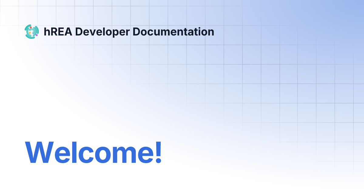 Welcome! | hREA Developer Documentation